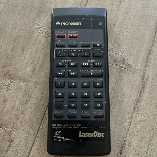 Original Pioneer Laser Disc Player Remote Control CU-CLD046 OEM | eBay