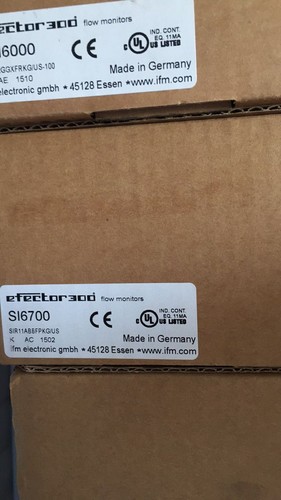 1pc NEW IFM SI6700 flowmeter sensor #F1 | eBay