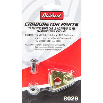 Edelbrock 8026 Bracket - 700R4 Trans Cable Adapter Kickdown Cable ...