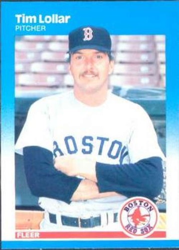 1987 Fleer #38 Tim Lollar NM-MT Red Sox ID:100566 | eBay