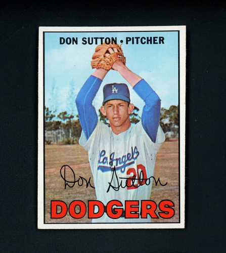Don Sutton 1967 Topps (HOF) LA Dodgers #445 NM-MT | eBay