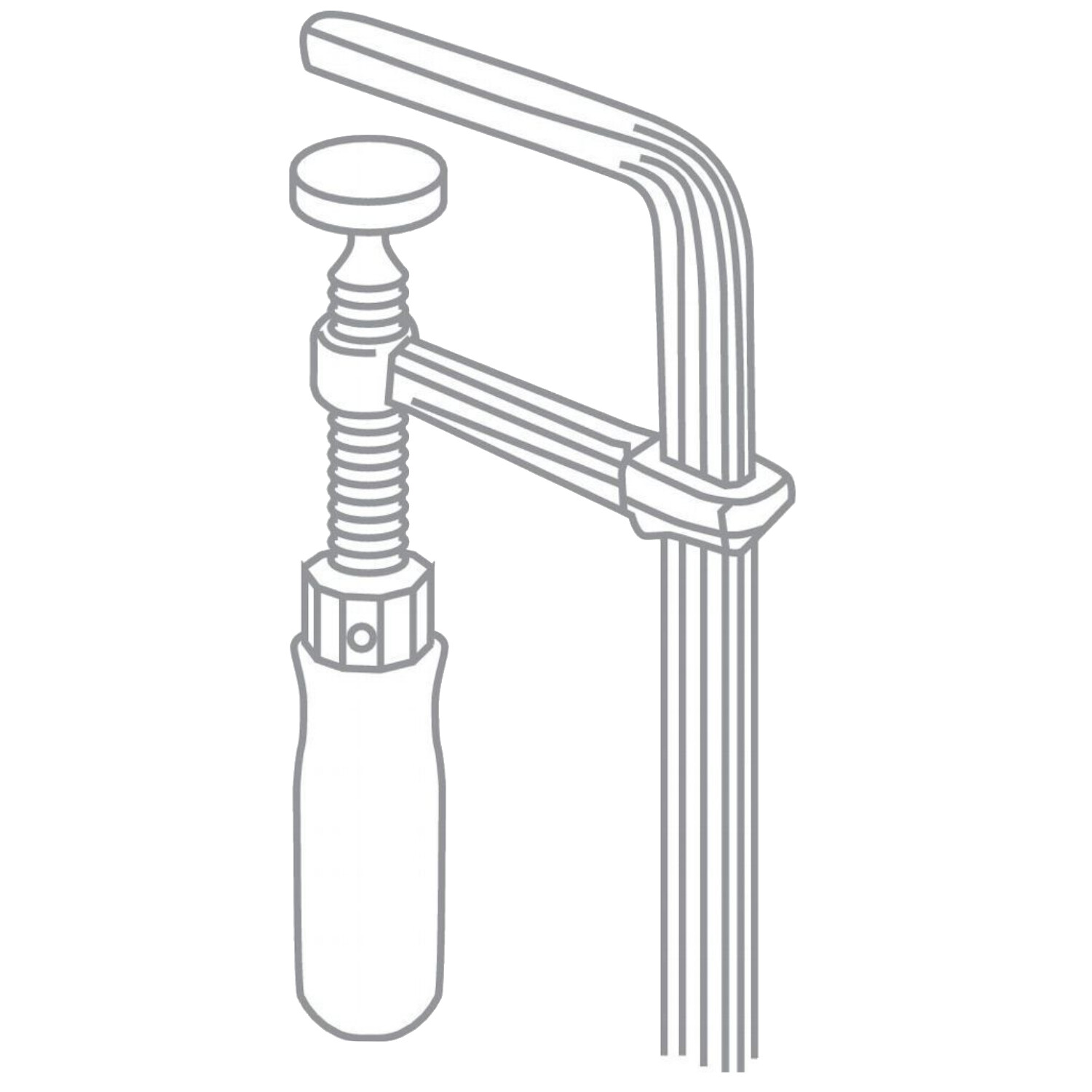 Festool 489570 Schraubzwinge Ganzstahl FSZ 120mm 2 Stück für ...