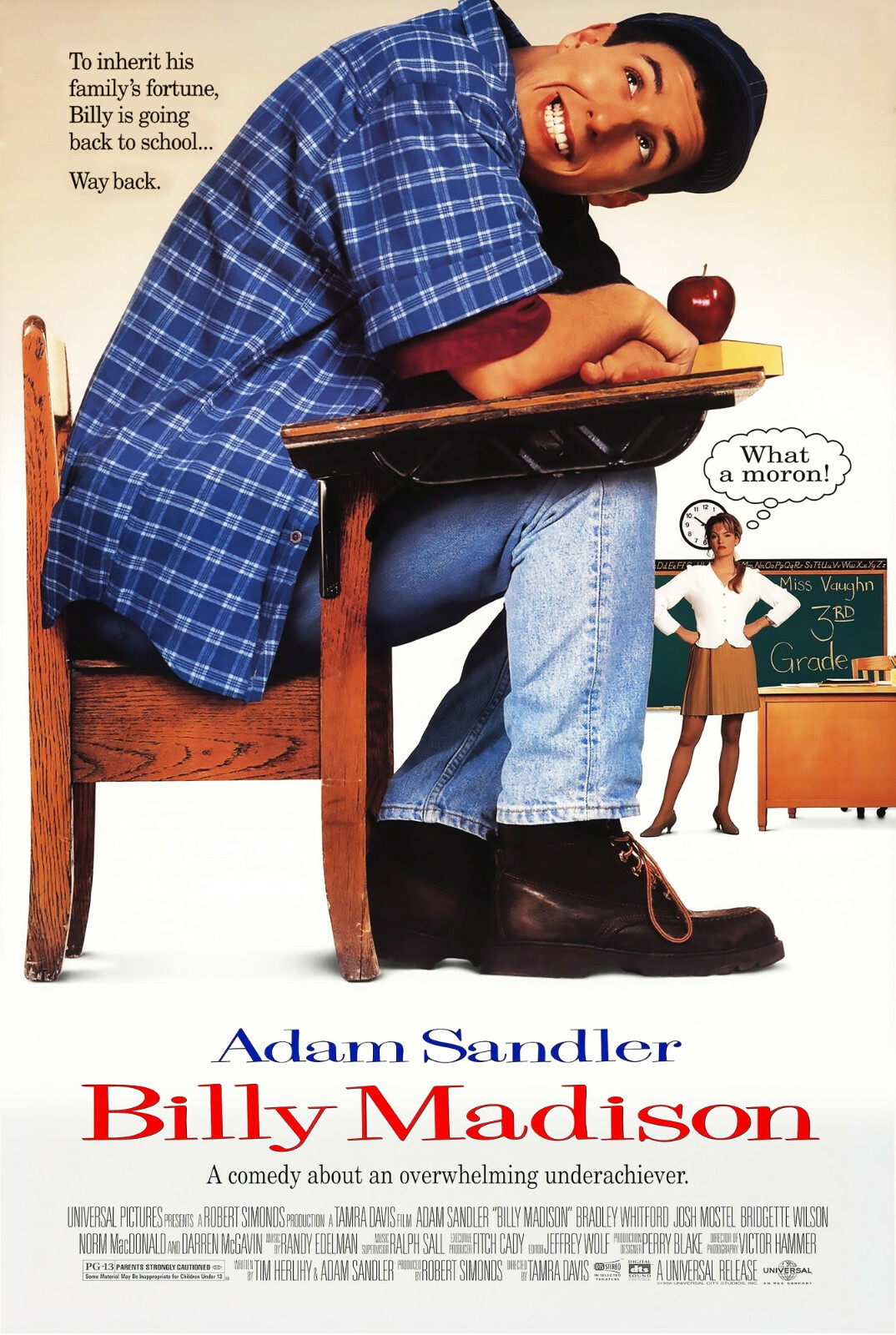 Billy Madison Movie Poster Print & Unframed Canvas Prints | eBay