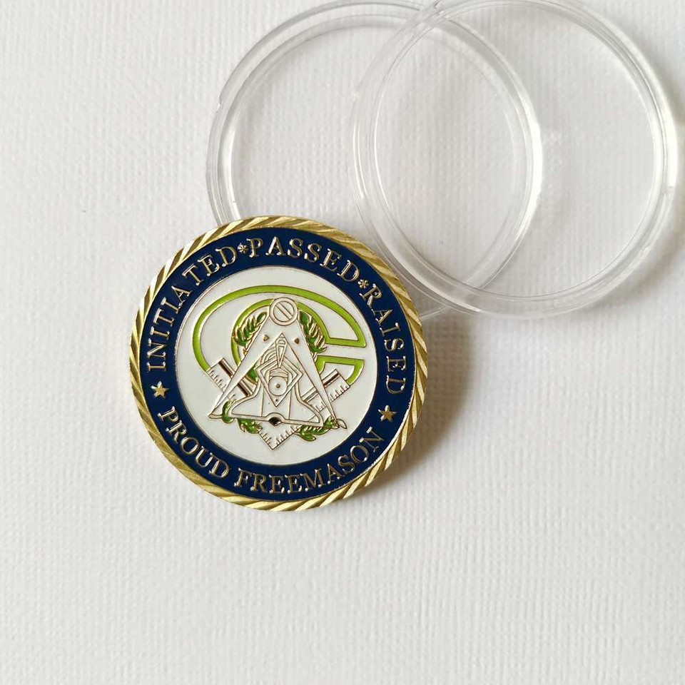 10x Masonic Freemasonry Tokens Masonic Hope Faith Charity Challenge ...