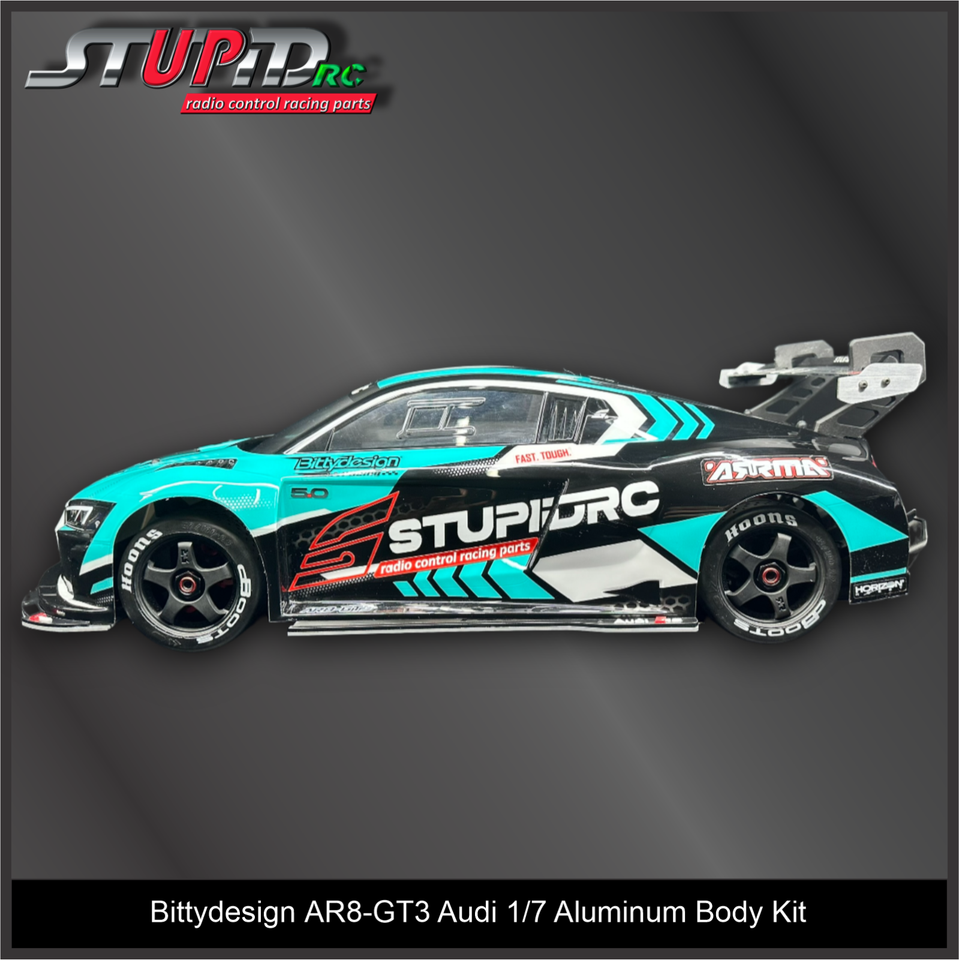 Bittydesign Audi AR8-GT3 1/7 Compatible Aluminum Body Kit - StupidRC | eBay