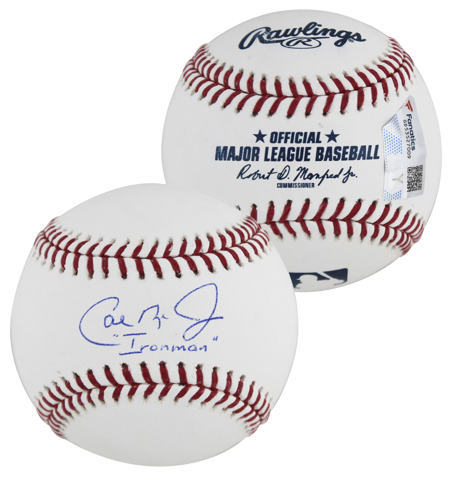 Cal Ripken Jr. Autographed Memorabilia | Signed Photo, Jersey ...