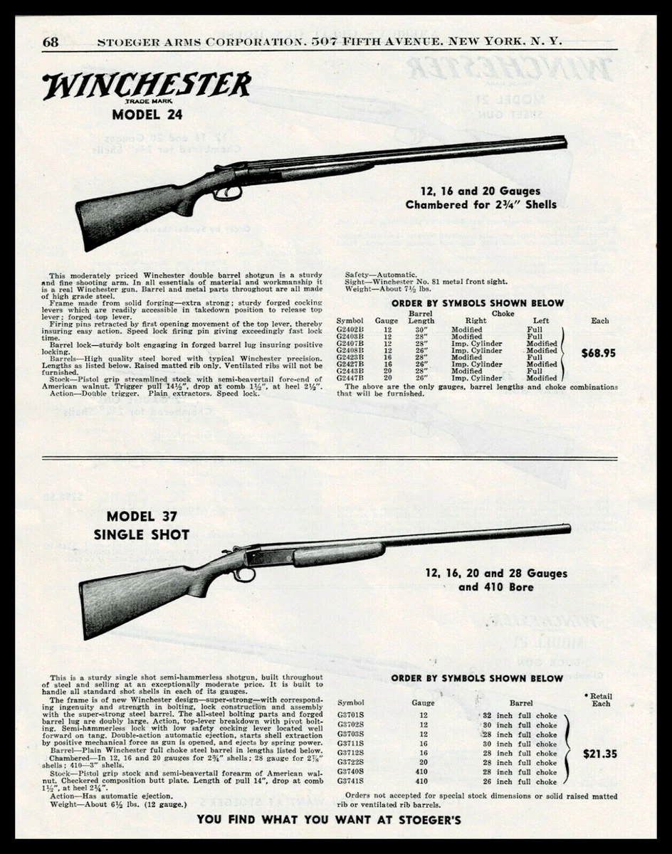 24 Gauge Shotgun
