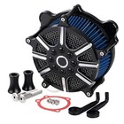 Air Cleaner Blue Intake Filter For Harley Street Glide Road King ...