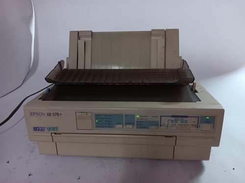 EPSON LQ-570+ 24-PIN DOT MATRIX PRINTER P630B T5-F1B | eBay