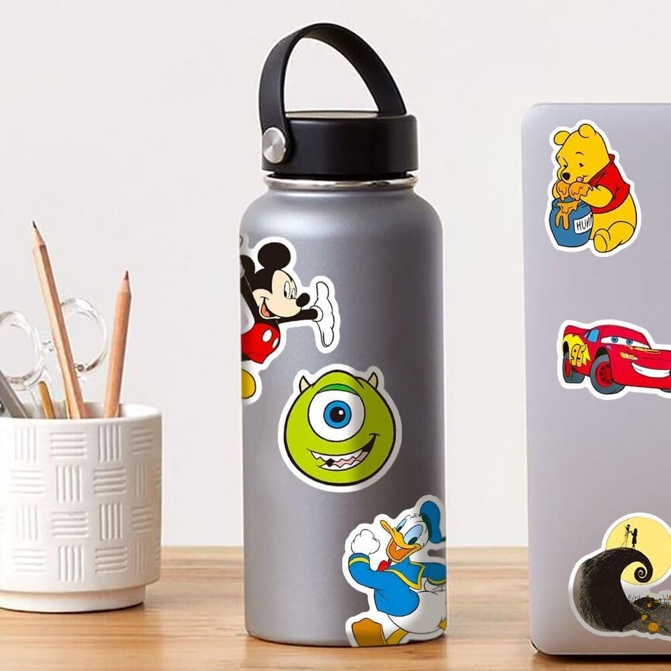 200pcs Kids Disney Princess Cute Cartoon Character Stickers - Movie ...