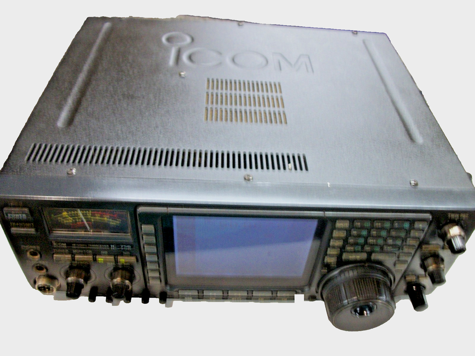 ICOM IC-756 ALL MODE HF TX 100 WATTS UNIT WORKS DISPLAY DIM | eBay