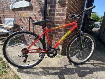 Indi Integer Kids Mountain Bike Red - 26" Wheels | eBay UK