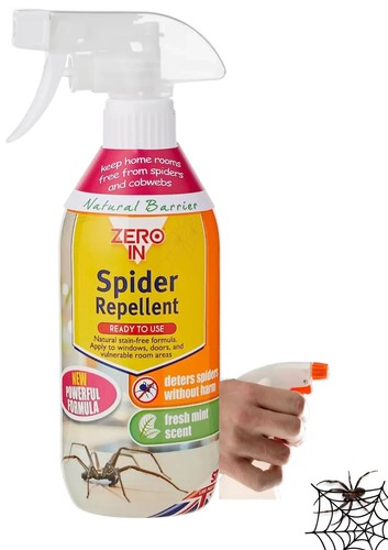 Zero In Ready To Use Spider Cobwebs Repellent Spray Stain Free Fresh ...
