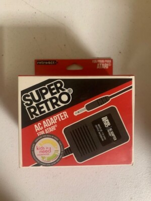 Retro Bit AC Power Supply Adapter Plug Cord for the Atari 2600 | eBay
