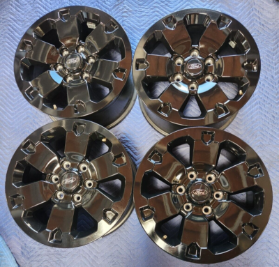 18" FORD RANGER FACTORY OEM GLOSS BLACK ALLOY WHEELS RIMS 18x8 2019 ...