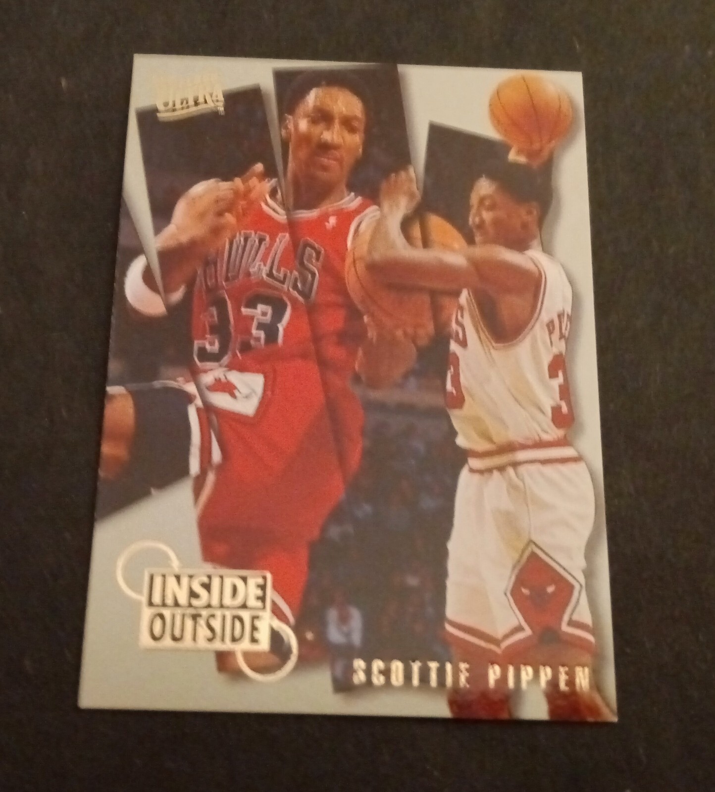 1994-95 Fleer Ultra Inside Outside Scottie Pippen NBA Basketball INSERT ...