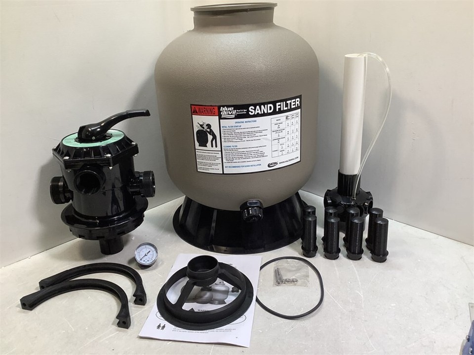 Blue Devil Sand Filter for Swimming Pools, 16-Inch | eBay