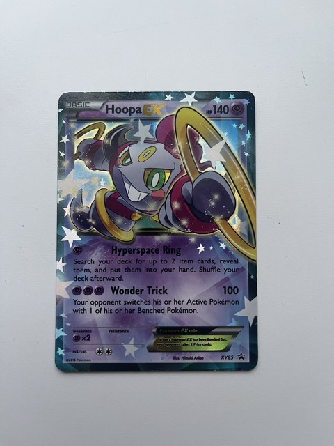 Pokémon TCG Hoopa-EX XY Black Star Promos XY85 Holo Promo for sale ...
