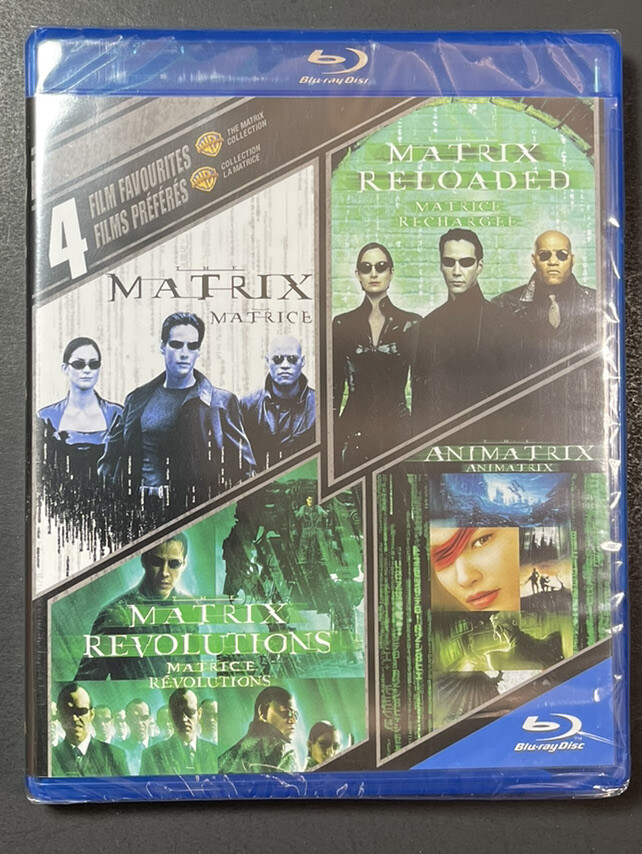 The Matrix Collection [ 4 Films in 1 Pack ] (Blu-ray Disc) NEW | eBay