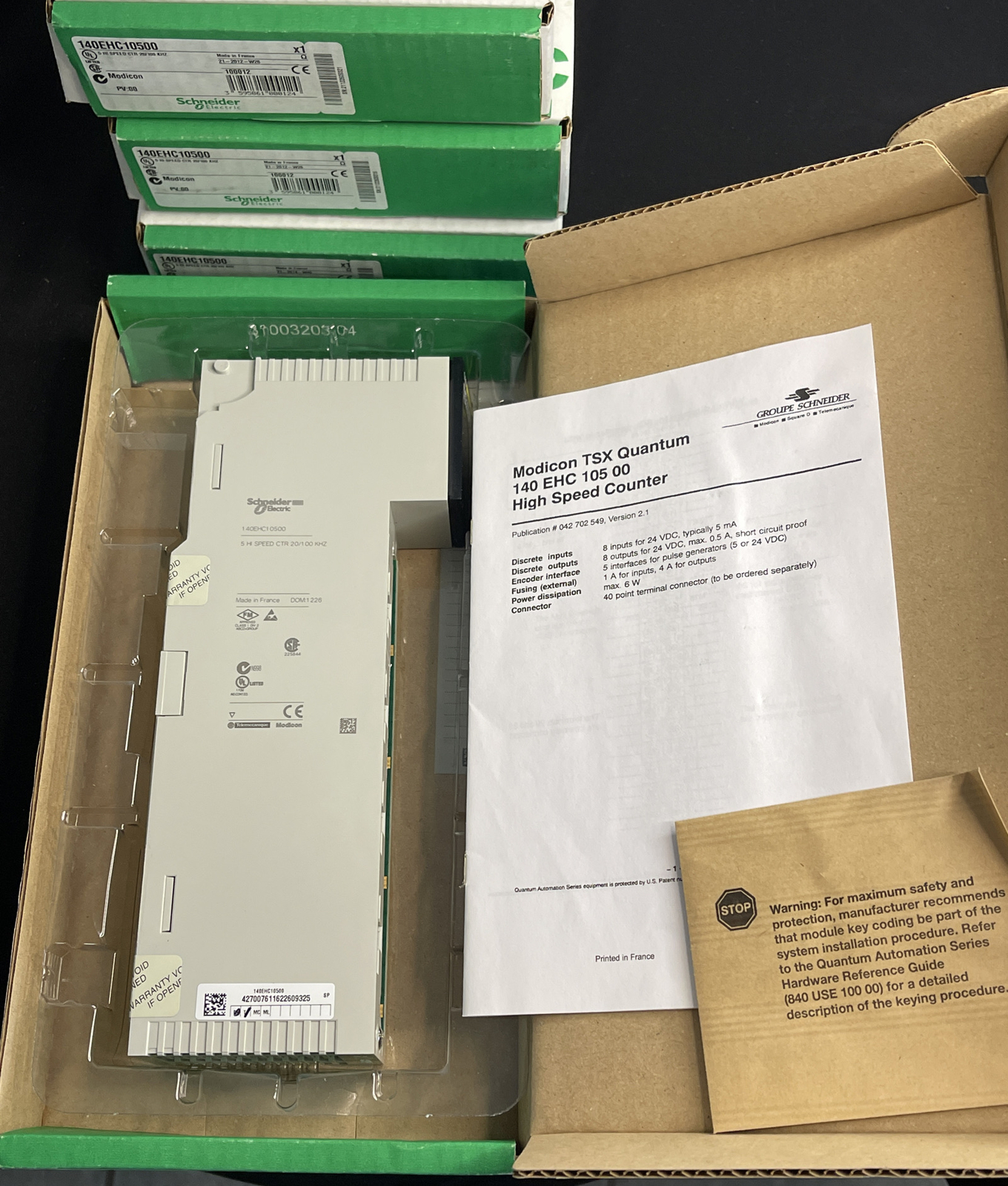 Schneider Electric 140EHC10500 Modicon Quantum High Speed Counter 5-Ch ...