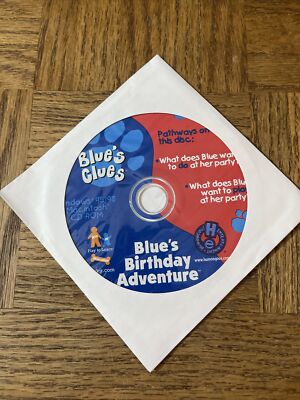 Blues Clues Birthday Adventure PC CD Rom | eBay