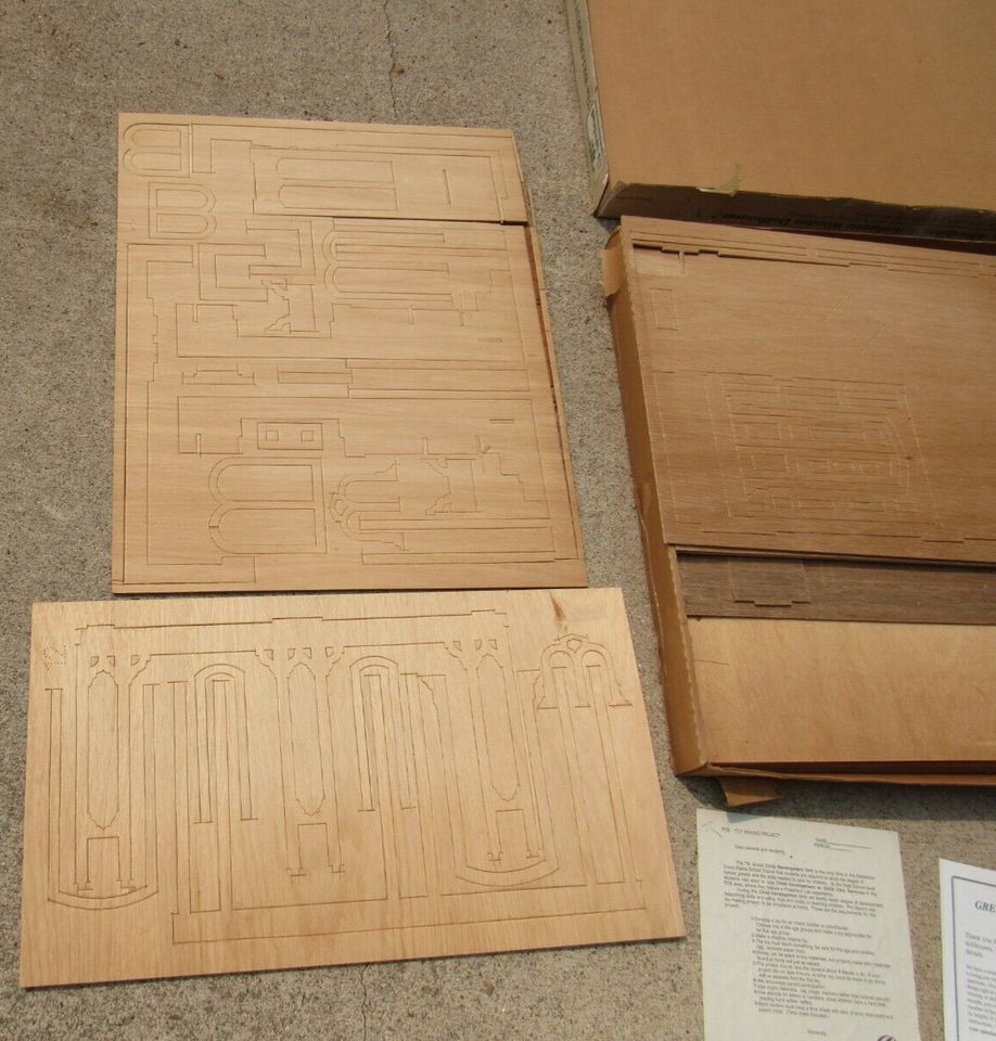 VTG Greenleaf WILLOWCREST 3 Wooden Dollhouse LOT Sweetheart Ashley ...