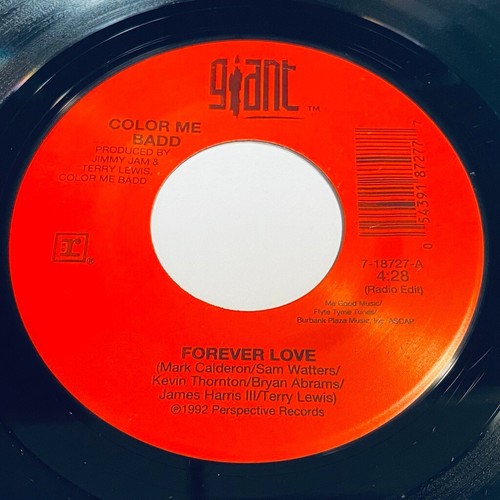 Color Me Badd - Forever Love (Radio Edit) / (Album Version) 45 - Giant ...