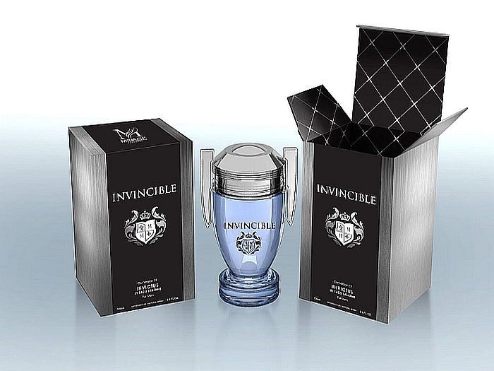 INVINCIBLE men's designer 3.4 oz EDT cologne spray by MCH Beauty ...