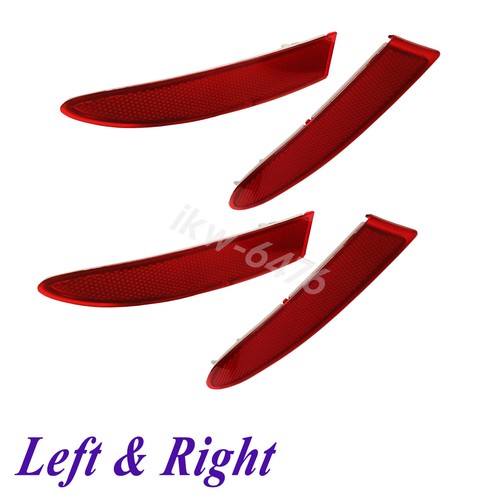 2 Pair of Rear Bumper Reflector Left & Right Fit for 2011-2017 BMW X3 4 ...