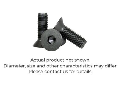M24-3.0 X 50MM 12.9 Plain Flat Head Socket Screw, Box of 10 | eBay