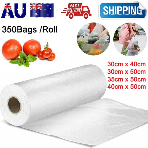 350/Roll Clear Food Bags Produce Bags For Kitchen Fruits Vegetables ...