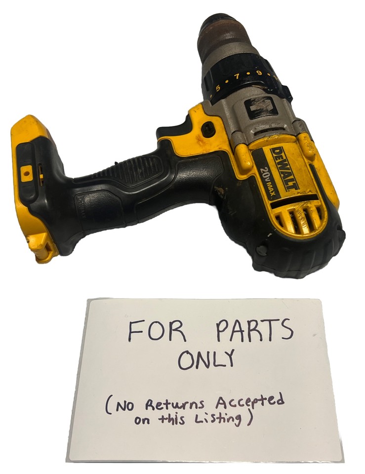 DEWALT DCD985 20V 20 Volt MAX 3-Speed 1/2" Hammer Drill (FOR PARTS ONLY ...