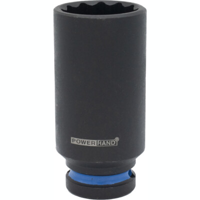 1/2" Drive Deep Impact Socket 12 Point 28mm Powerhand | eBay