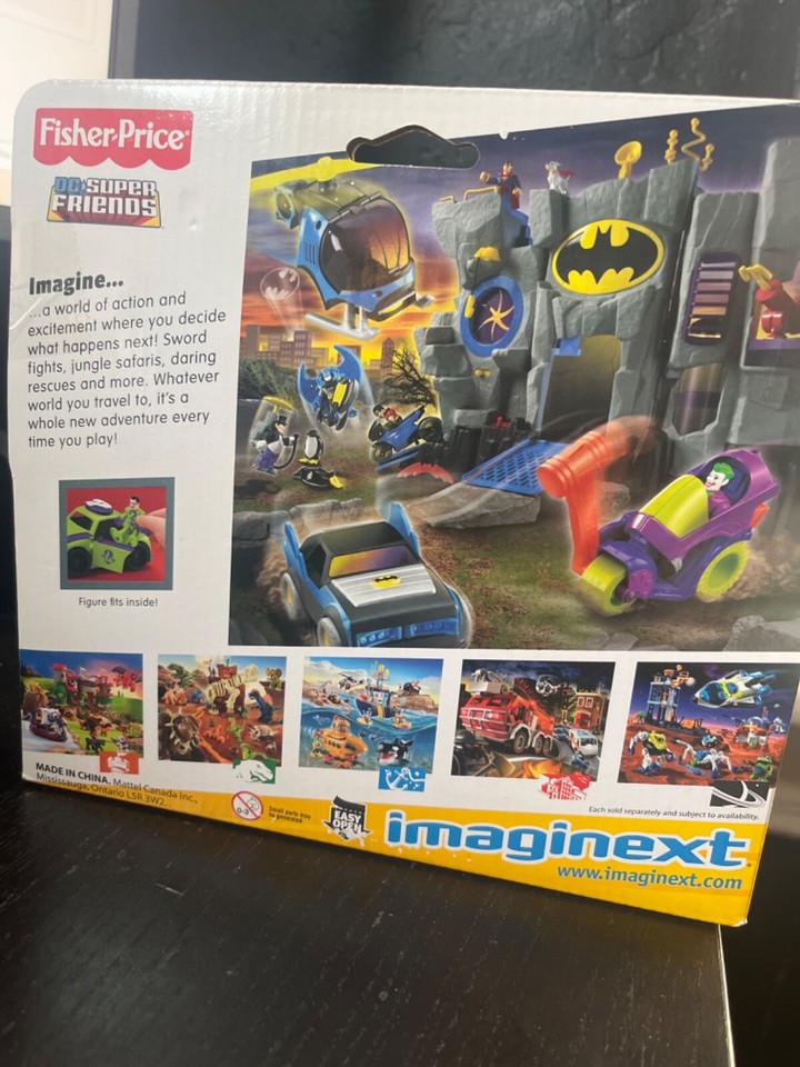 New Fisher-Price DC Super Friends Imaginext The Riddler Car and Riddler ...