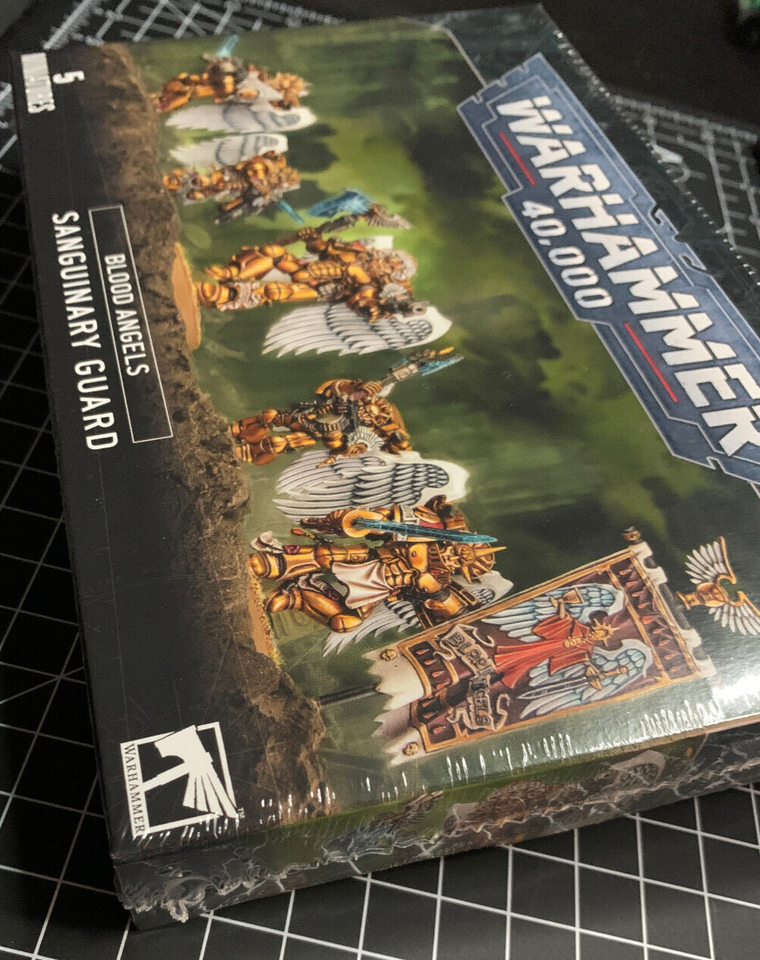 Warhammer 40k Blood Angels Sanguinary Guard Box | Out of Production ...