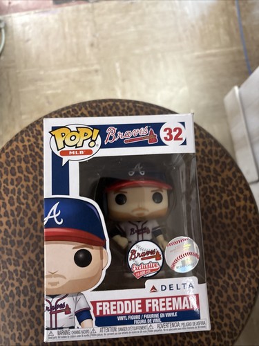 Funko POP! Freddie Freeman 32 MLB Baseball Atlanta Braves Exclusive ...