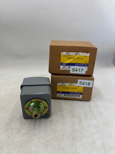 Square D 9013 GHG-2 Pressure Switch NEMA 1 Enclosure 2 Pole 1 Per Order ...