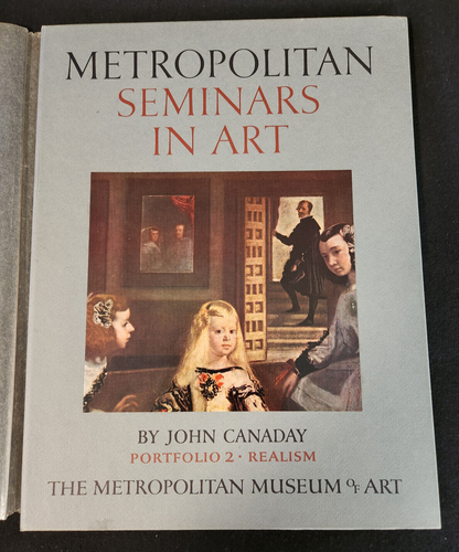 Metropolitan Seminars in Art By John Canaday Portfolio 2 - Realism ...
