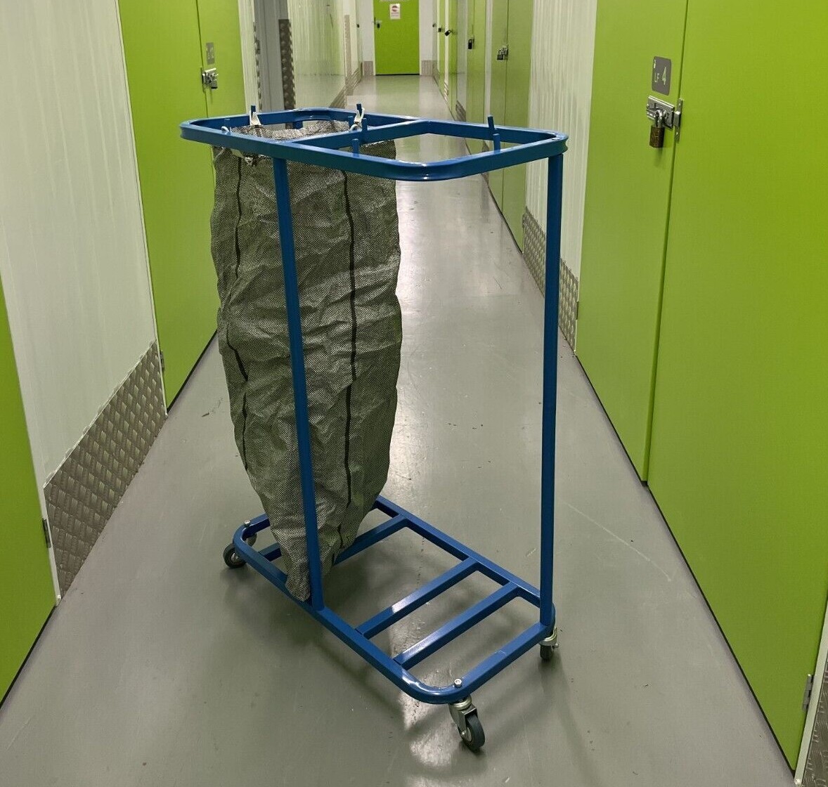 Mail Sack Holder Trolley Double Twin Bag Holder Room Postage Post Bags ...