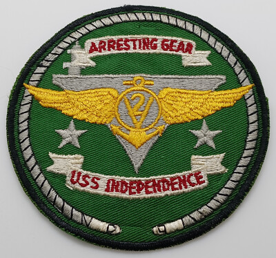 USS Independence Arresting Gear Patch | eBay