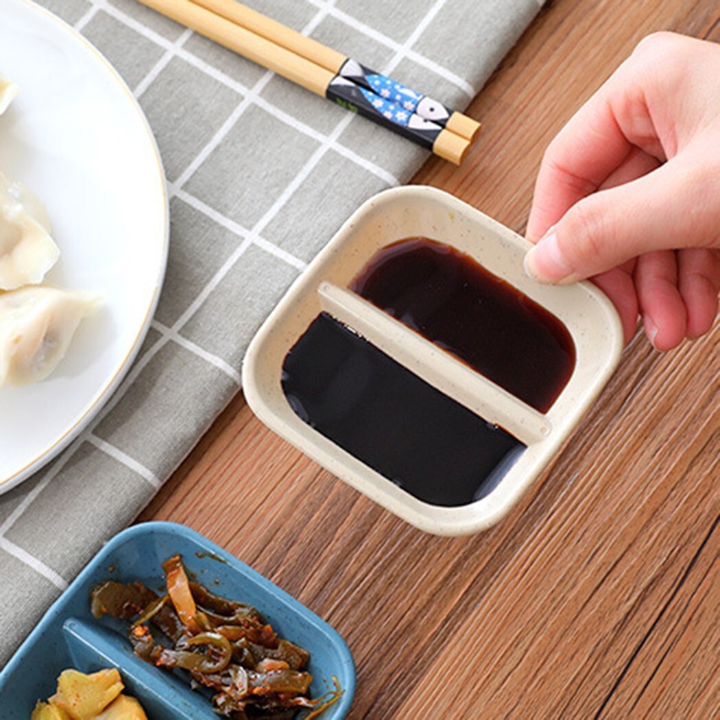 New Stylish High Quality Dish Mini Lovely Wheat Straw Butter Condiment ...