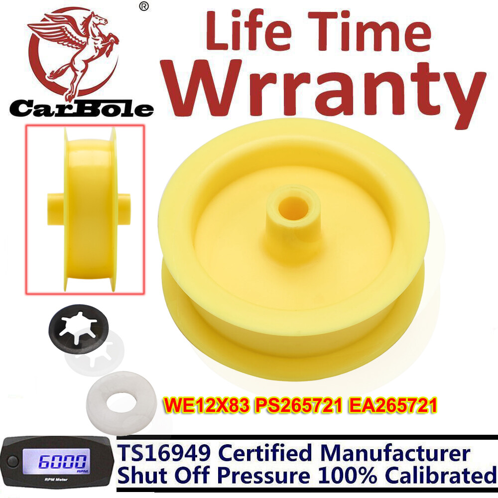 WE12X81 Electric Dryer Idler Pulley Wheel Exact Replacement Part For GE ...