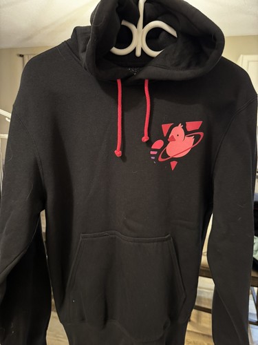 Quackity Official Merch Planet Ducky Hoodie Adult Size Small | eBay