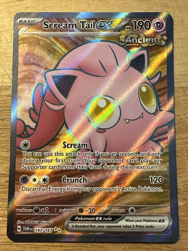 Scream Tail ex - 197/167 - Ultra Rare - Twilight Masquerade - NM/M ...