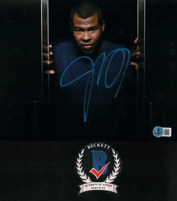 JORDAN PEELE SIGNED ACCLAIMED HORROR DIRECTOR 8X10 PHOTO BECKETT BAS ...