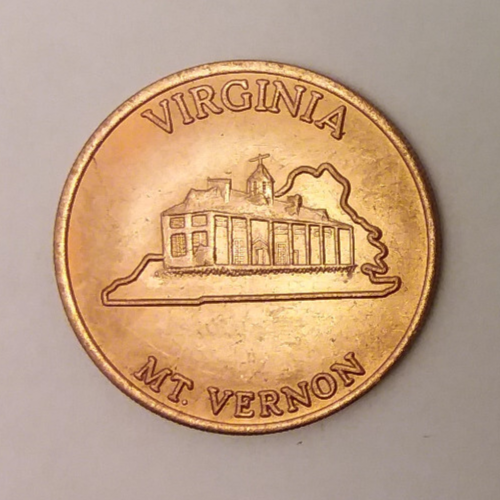 Virginia 10th State Souvenir Coin Medal Token 26mm | eBay