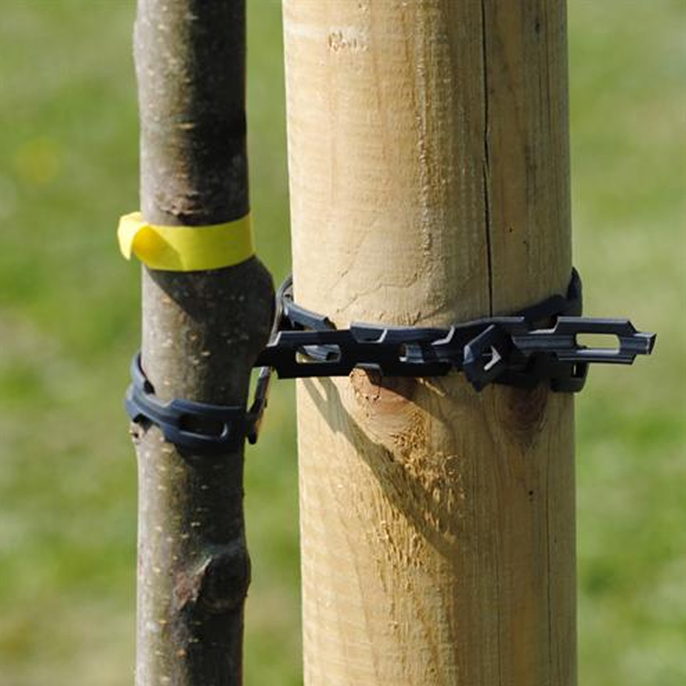 25M CHAINLOCK HEAVY DUTY TREE TIE STRAPPING STRONG TREE SUPPORT VARIOUS ...