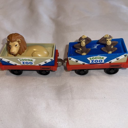 Thomas & Friends Zoo Cars Lion and Monkey Learning Curve 2006 Take ...