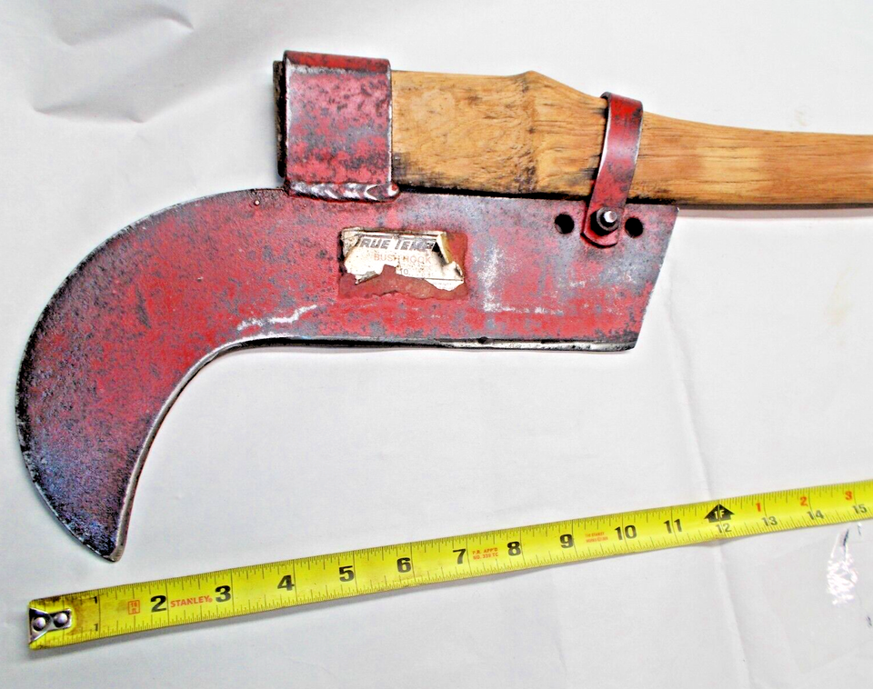 Brush Hook, Vtg True Temper Bush / Brush Hook, 9-1/2" Wide Blade, 41 ...