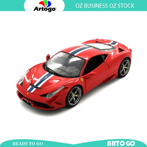 Highly detailed die-cast precision model Ferrari R&P 458 Speciale Red ...